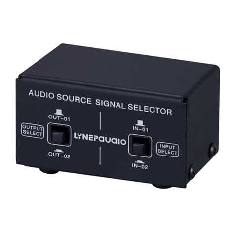 2 In 2 Out Audio Source Signal Selection Switcher Audio Distributor