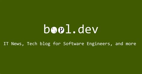 software architecture blog posts — bool dev