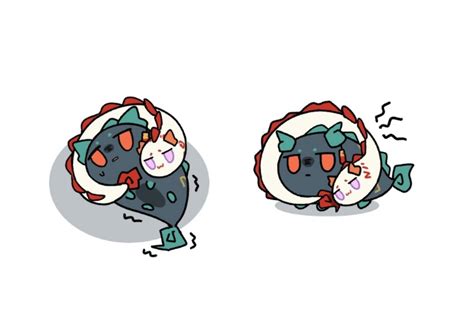 Nian And Dusk Arknights Drawn By Mabing Danbooru