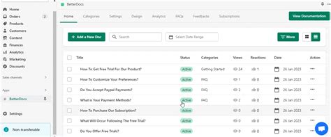 how to embed faq app block in shopify store betterdocs