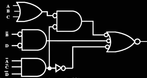 Solved For The Circuit Below Find The Logical Expression