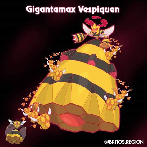 Britos Region On Instagram “gigantamax Vespiquen I Never Realised It Was Spelt Vespiquen And