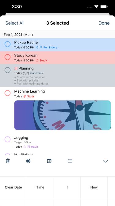 Bulk Actions And Share Lists To Do List Task Manager Planner App Based On Apple S Reminders