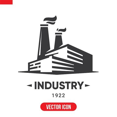 현대 공장 로고 벡터 Freepik에서 무료 고품질 벡터를 다운로드하세요 Freepik