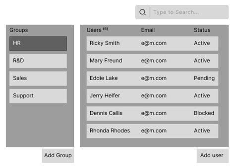 Tables Searching In 2 Lists With A Single Search Field User