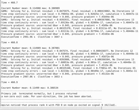 什么原因使得“on Signal 9 Killed”
