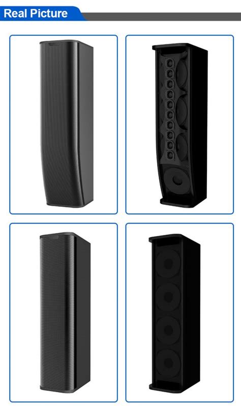 R Qp405r Qp405b 2 Way Waterproof Line Array Column Speaker Subwoofer