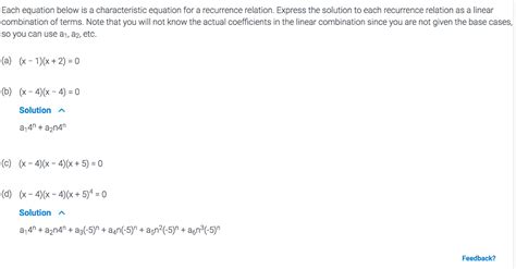 Solved Please Solve A And C You Can See How We Want The Chegg Com