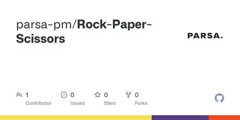 GitHub Parsa Pm Rock Paper Scissors