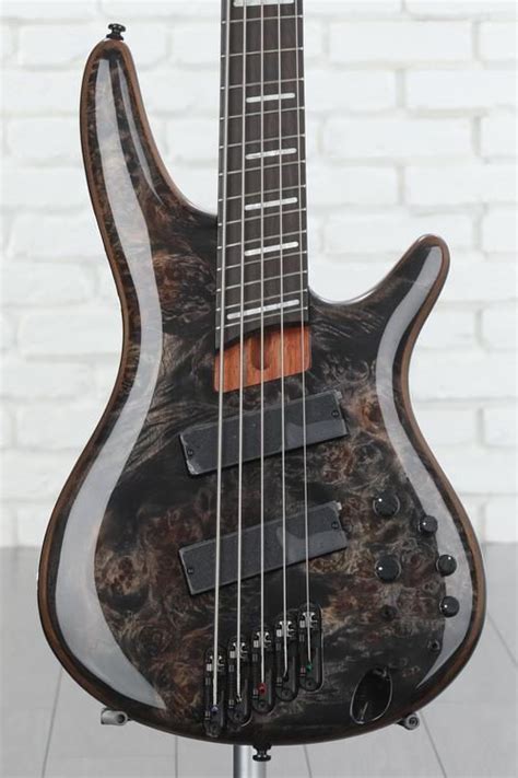 Ibanez Bass Workshop Srms805 Multi Scale 5 String Bass Guitar Deep Twilight Sweetwater