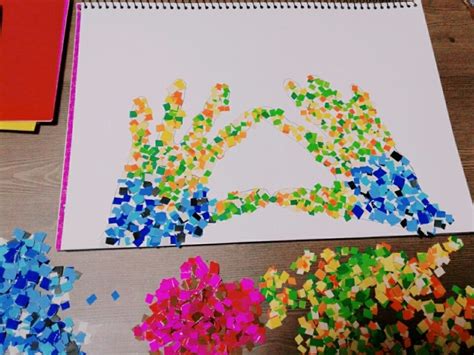 색종이 모자이크 네이버 블로그