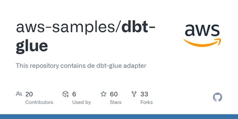 Github Aws Samplesdbt Glue This Repository Contains De Dbt Glue Adapter