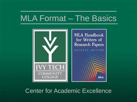 Pptx Mla Format The Basics Dokumentips Pptx Mla Format The Basics Dokumentips