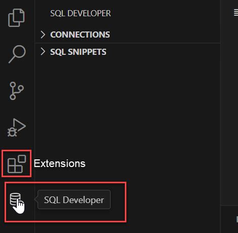 Installing Oracle SQL Developer For VS Code