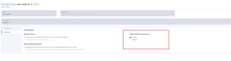 Bug Edit Storage Class Config Allow Volume Expansion And Description Issue