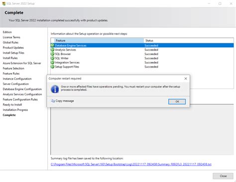 how to install sql server 2022 under the kover of business intelligence