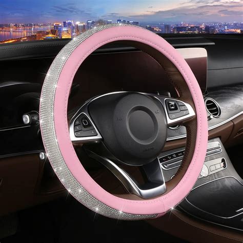 Sthextra Suede Steering Wheel Cover Handwoven Suede