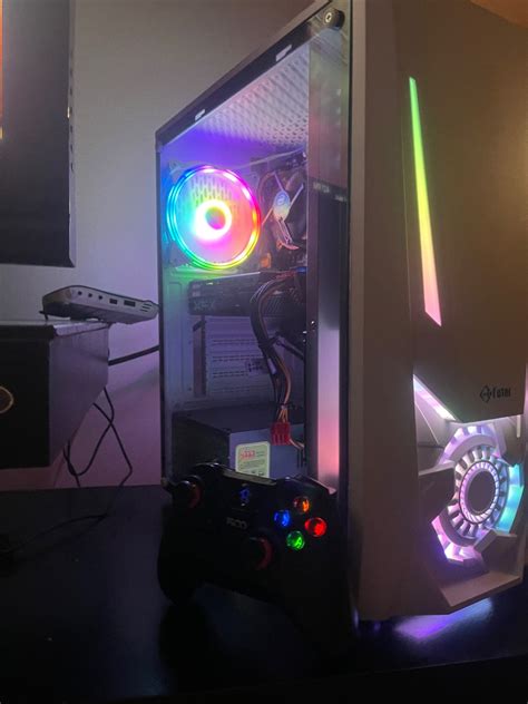 کامپیوتر Rgb گیمینگ اداری خانگی گرافیک 8 Ddr5 رم 16 گیگ هارد 2 ترا کد E88 همراه 24ماه گارانتی