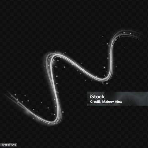 모션 웨이브의 곡선 조명 효과 다이나믹 화이트 트레일 화재 경로 추적 라인 자동차 조명 광섬유 및 백열 곡선 회전 연기 물리적