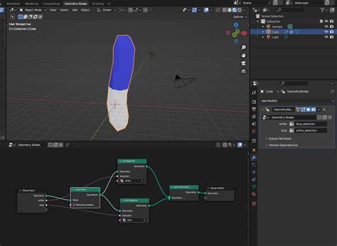 Geometry Nodes Dual Mesh Transfer Material Setting Blender Stack Exchange