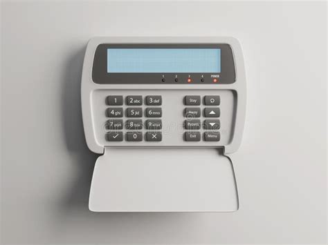 Security System Control Panel Stock Illustration Illustration Of Identification Measures