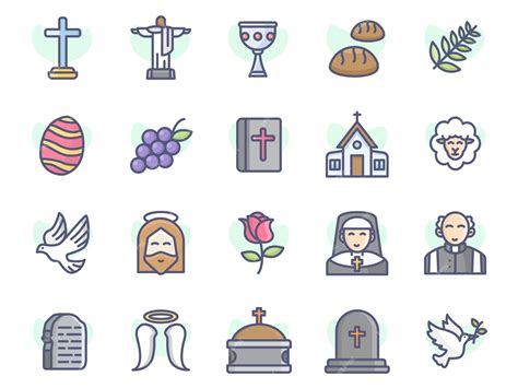 교회 신부 수녀 기독교 종교 찬양 사람들 예배 십자가 기도 거룩한 프리미엄 벡터