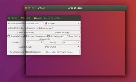 how to install green recorder 2 0 in ubuntu 16 04 16 10 17 04