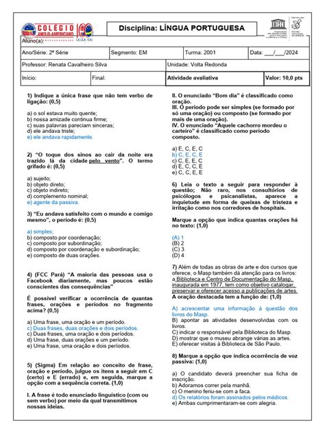 Atividade Lp E0 Pdf Bibliotecas Vida