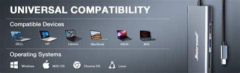 Amazon Com USB C Hub Ethernet Hiearcool USB C K Hz HDMI Adapter IN Multiport Type C