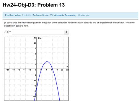 Solved Hw24 Obj D3 Problem 13 Problem Value 1 Point S Chegg Com