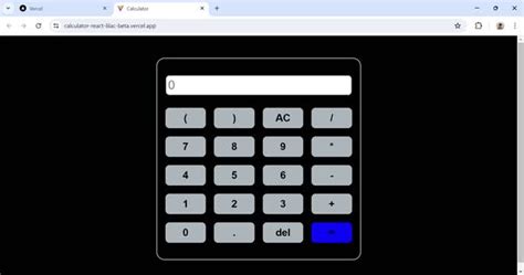 Abhinav Narayanan On Linkedin React Calculator Webdeveloper Coding