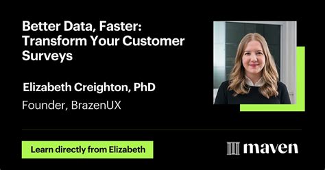 better data faster transform your customer surveys