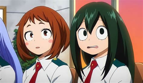 Uraraka Ochako And Tsuyu Asui By Pokearceus On Deviantart
