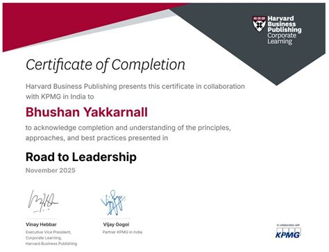 🚀 A New Milestone In Leadership Growth 🚀 Thrilled To Share That I Have Successfully Completed