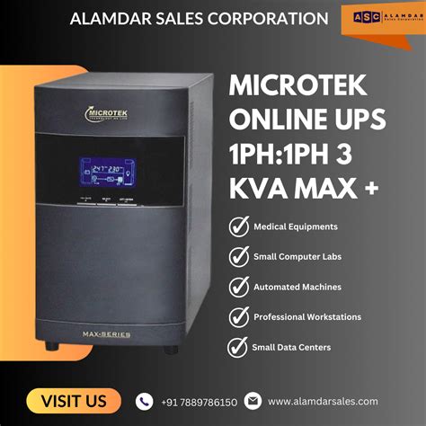 Microtek On Line Ups 3kva Reliable Online Ups In Srinagar