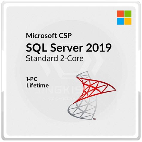 Jual Microsoft Sql Server 2019 Standard 2 Core Lifetime License Shopee Indonesia