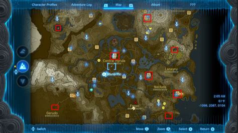 All Village Locations In Totk Map Zelda Tears Of The Kingdom Pro