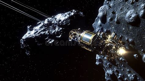 Space Resource Extraction Robotic Mining Precious Metals Asteroid Surface Efficient Tech