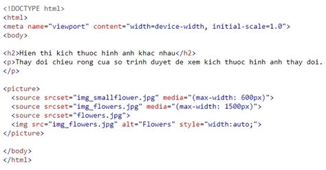 Responsive Web Design Trong Html Tự động Phóng To Thu Nhỏ Trang Web