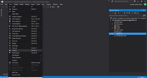 Rendering Fusioncharts In Vbnet And Windows Based Form Applications