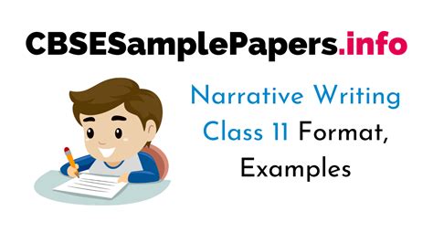 Narrative Writing Class 11 Format Examples Topics Exercises Cbse