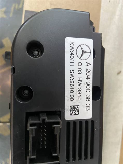 Мерцедес бенц управление климатроник с номер A2049003803 Други авточасти Резервни части