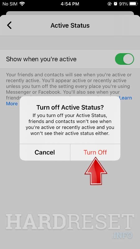 How To Hide Activity Status In Messenger HardReset Info