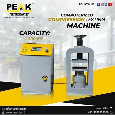 Digital Concrete Compression Testing Machine 2000 Kn At Rs 99990 Automatic Compression Testing