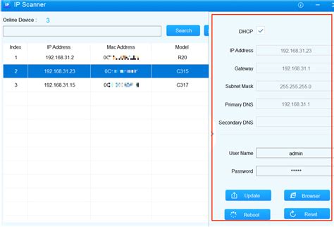 Before Entering Device Web Interface