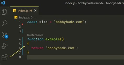 Place Curly Braces On A New Line In Vs Code In Js And Ts Bobbyhadz