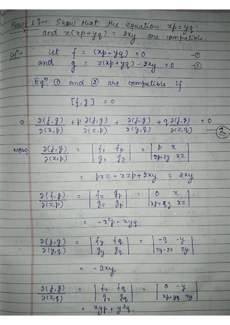 SOLUTION Partial Differential Equation Assignment Studypool