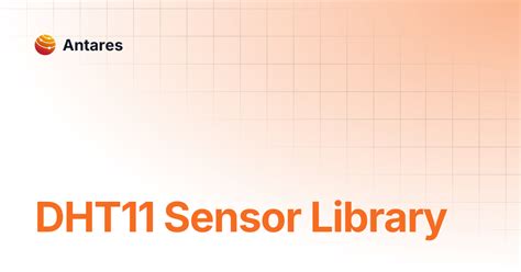 Dht11 Sensor Library Antares