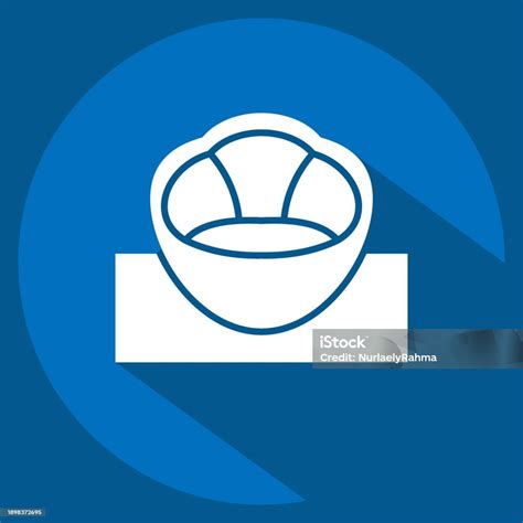 아이콘 빈백 가정 장식 기호와 관련이 있습니다 긴 그림자 스타일 심플한 디자인 편집 가능 간단한 일러스트레이션 3차원 형태에