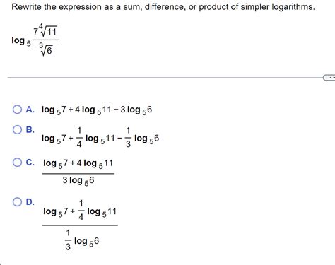 Solved Rewrite The Expression As A Sum Difference Or Chegg Com